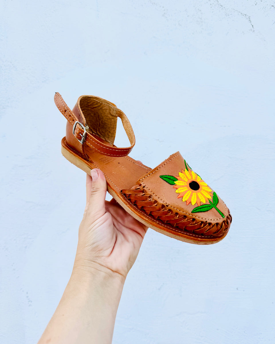 Sunflower Sandals | BoHo Imports